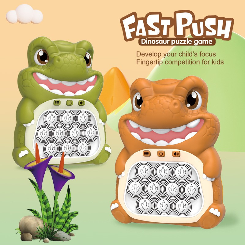 Cross Border Hot Selling New Dinosaurs And Rabbits Fast Push Game ...