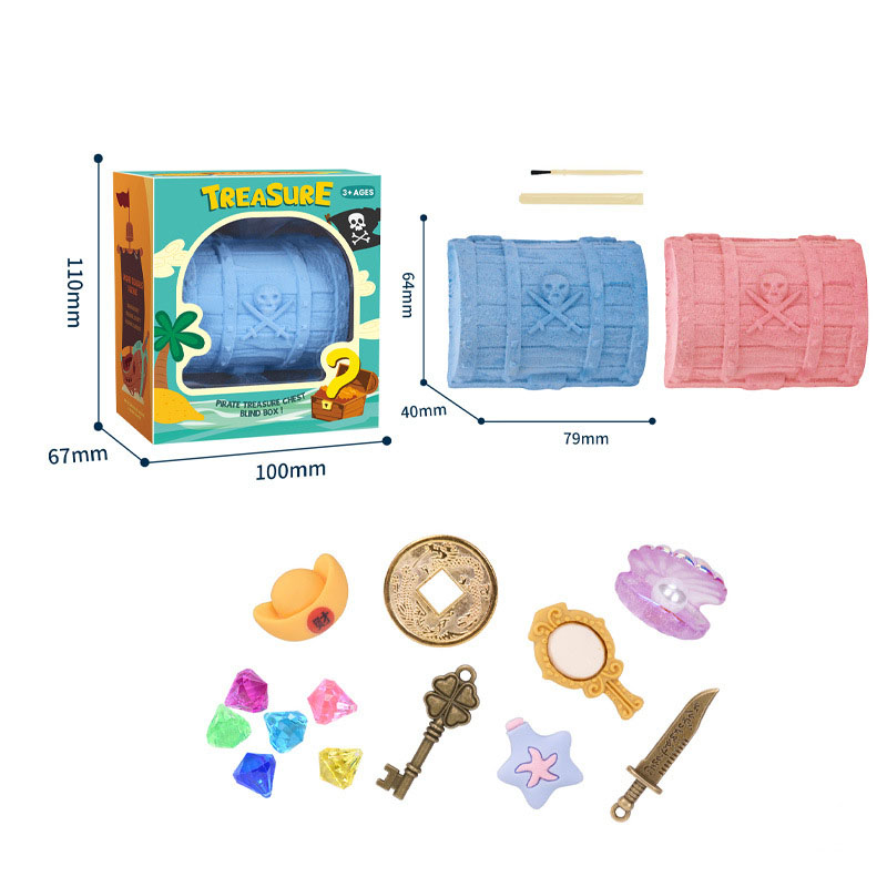 Treasure Hunt for Kids: Handmade Gemstone Archaeological Excavation and ...