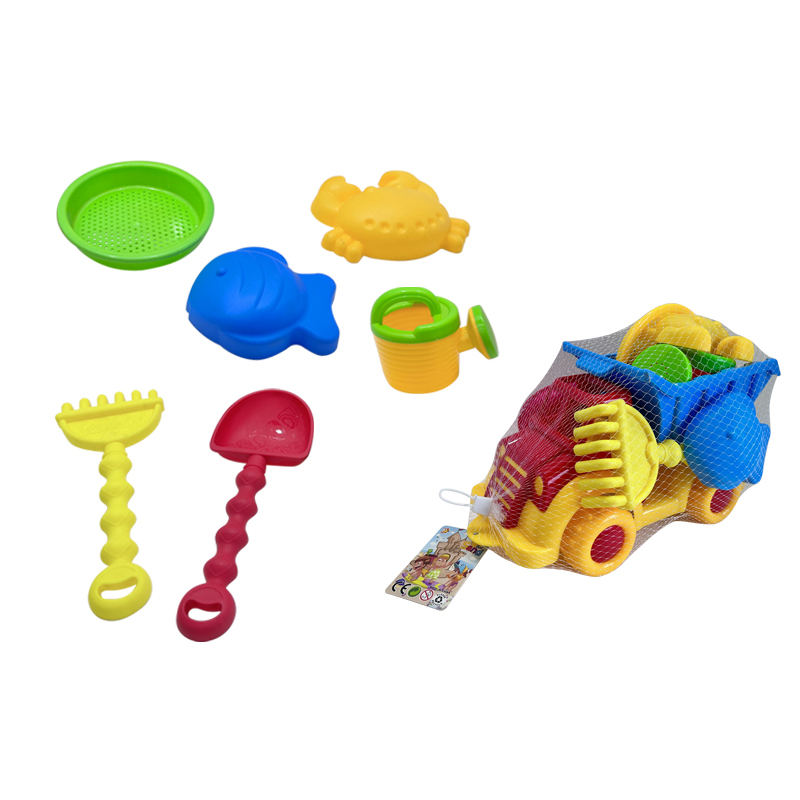 Children's leisure outdoor activities beach sand cart shovel toy ...