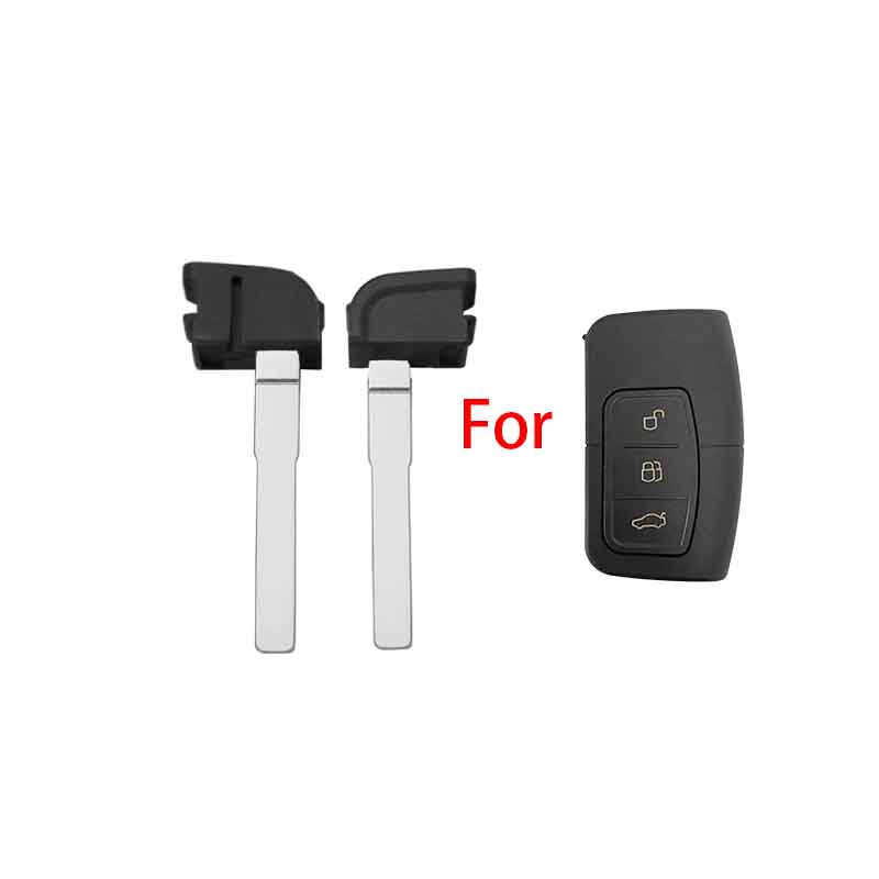 Uncut Smart Remote Car Key Blade Blank For Ford C-Max Focus MK2 Kuga ...