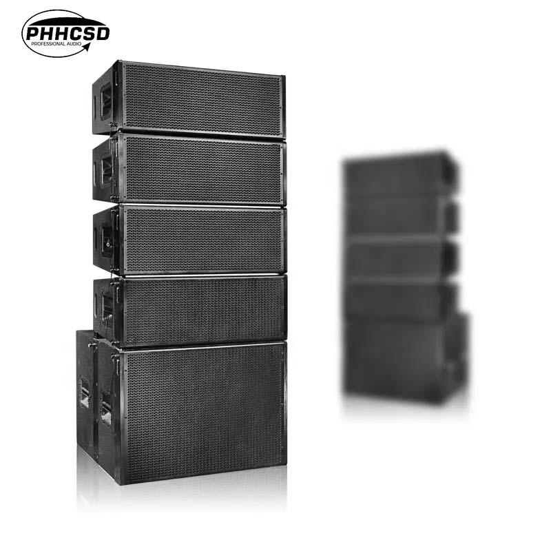 Free shipping LX2100 Passive Dual 10 Line array Speaker