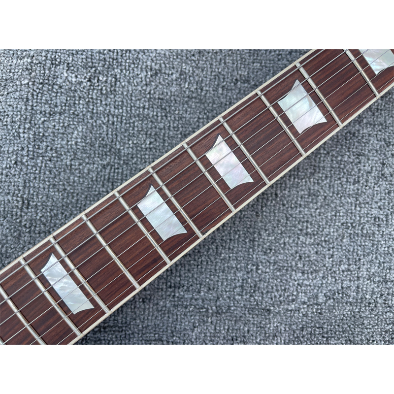 Electric Guitar Solid Plan Maple Board Top Fret Nibs Long Tenon ...