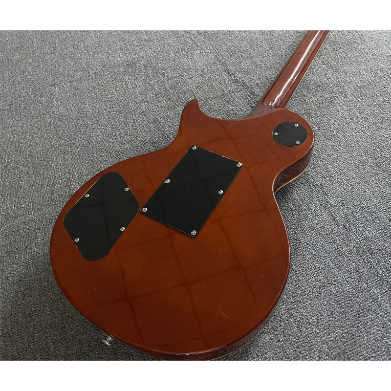 Electric Guitar Solid Plan Maple Board Top Fret Nibs Long Tenon ...