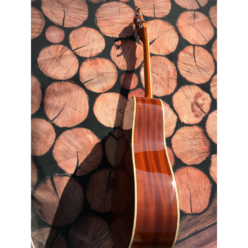 Lvybest Electric Guitar Spruce Face Side Back Maple. SJ200VS 12 String ...