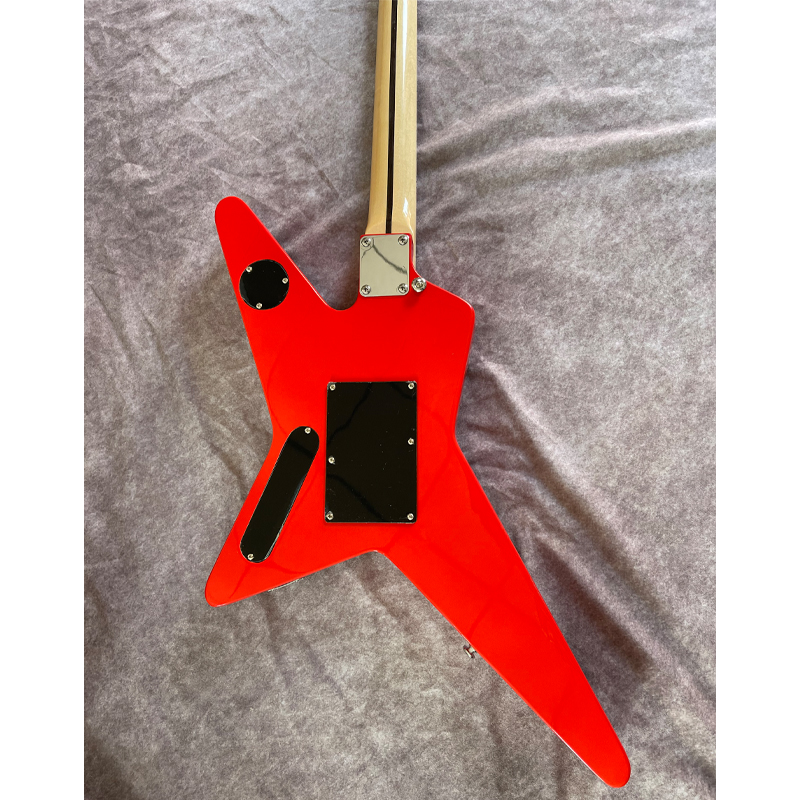 Lvybest Customized High Quality 6 Strings Electric Guitar SOLID RED ...