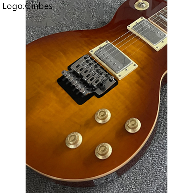 Electric Guitar Solid Plan Maple Board Top Fret Nibs Long Tenon ...