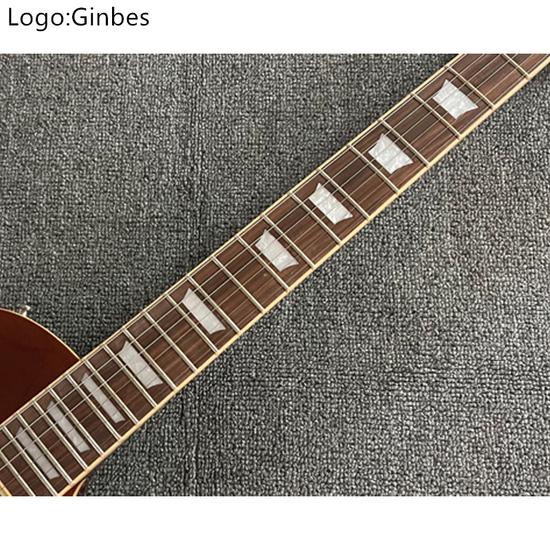 Electric Guitar Solid Plan Maple Board Top Fret Nibs Long Tenon ...