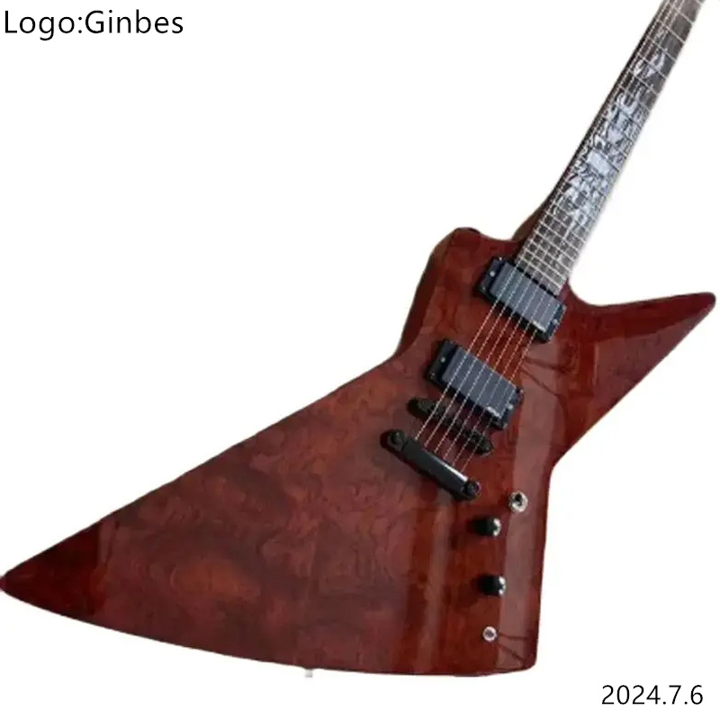 High quality 6-string invisible electric guitar, rosewood veneer ...