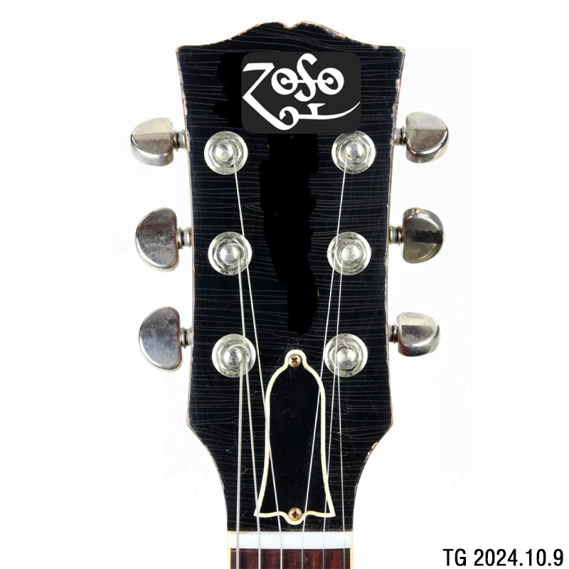 Cathy Custom electric guitar Jimmy Page "Number Two" Les Paul mahogany ...