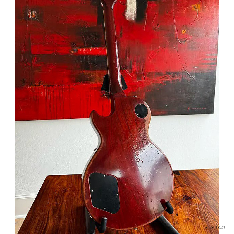 Electric guitar small pin bridge and ball end stainless steel frets and ...