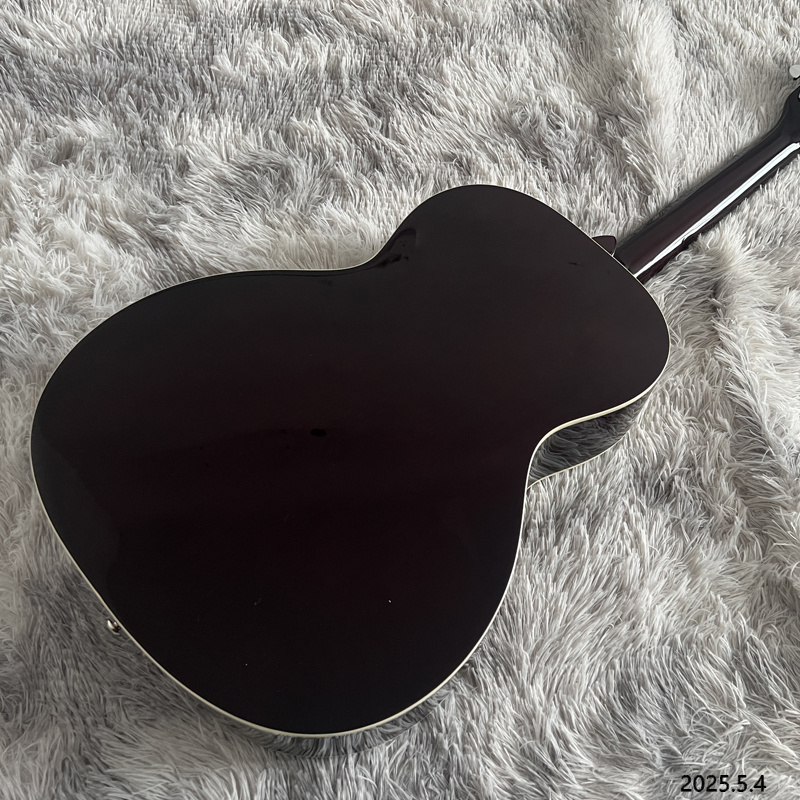 Acoustic guitar LOO Tobacco burst No electronic dots inlay Bone nut