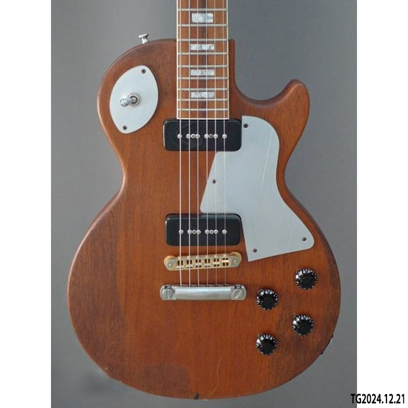 Electric guitar aged Bob Marley Les Paul Special thin brown Bone nut
