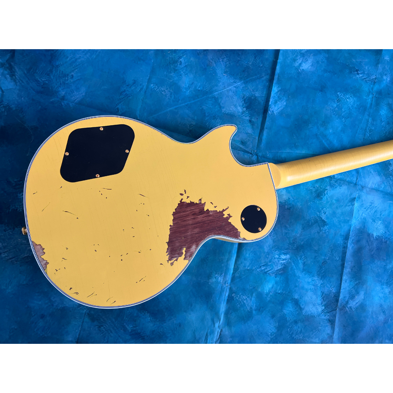 Randy Rhoads electric guitar custom Solid yellow color Gold hardware ...