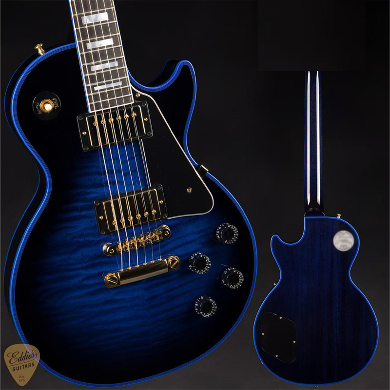 Electric guitar High-Gloss Nitrocellulose Lacquer in "Widow" colors ...