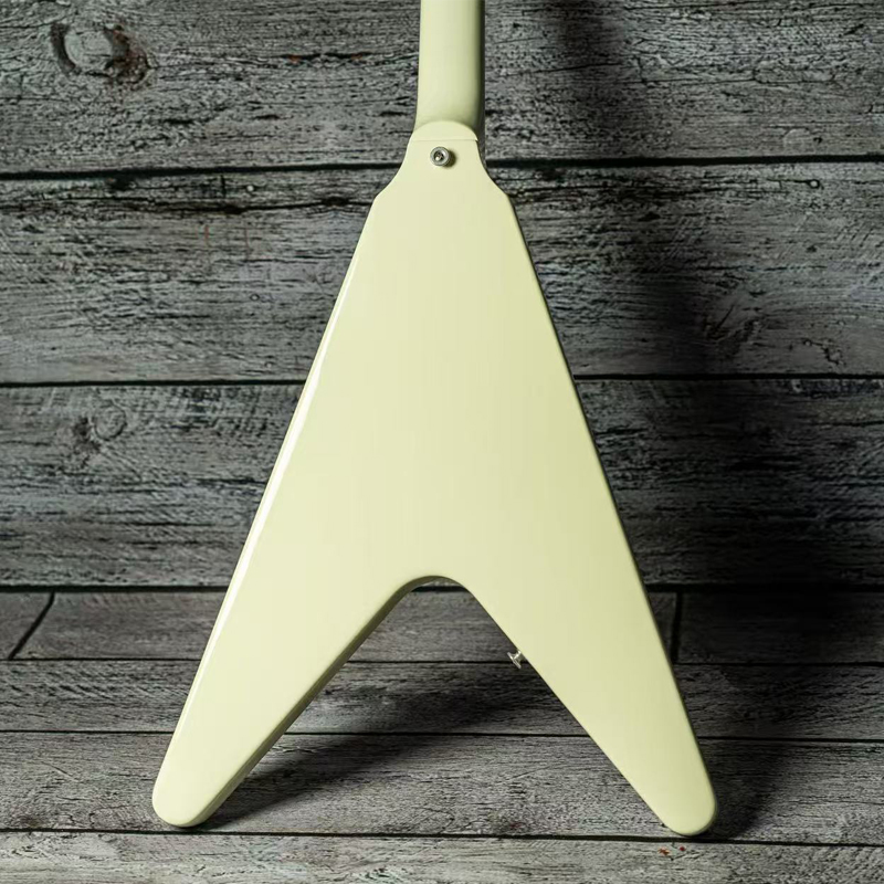 Electric guitar 70s Classic White Flying V