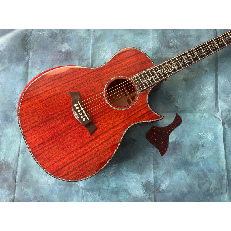 Acoustic guitar PS14 Single sharp Cut KOA no electric real abalone ...