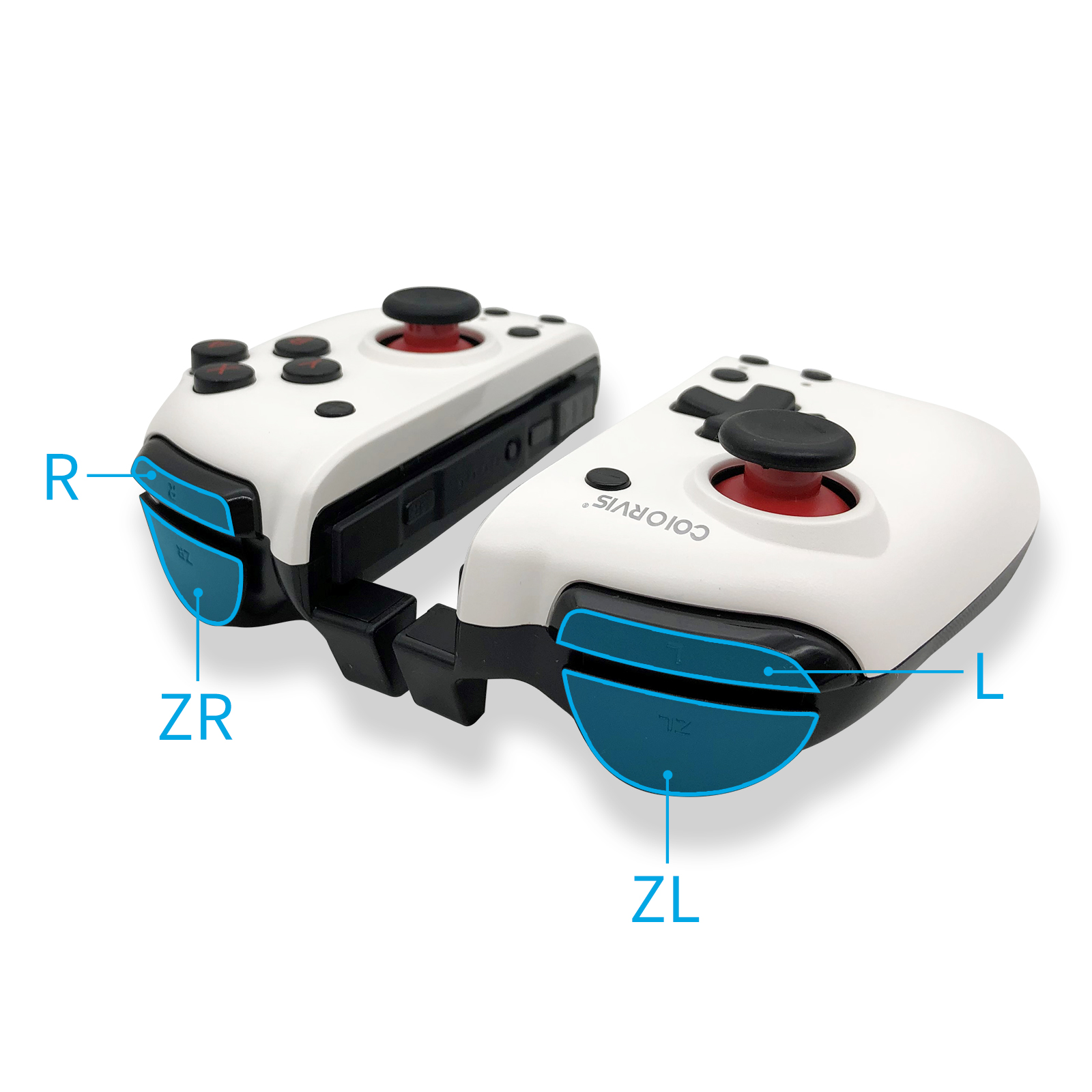 Coiorvis Switch Controllers Joy Pad Controller For Switch Switch Oled
