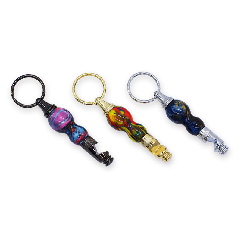 Bottle opener key chain kits