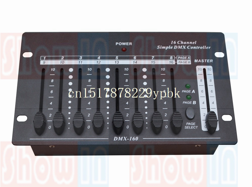 6/16 Channel Simple DMX Console for Dj Disco Party Nightclub Show ...
