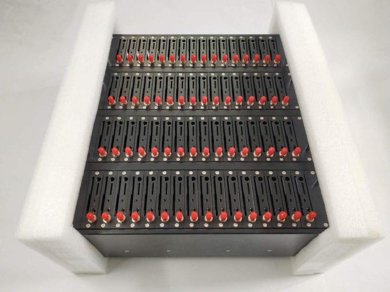 XJX factory 64 ports UC15-E 3G modem pool bulk sms imei changing machine