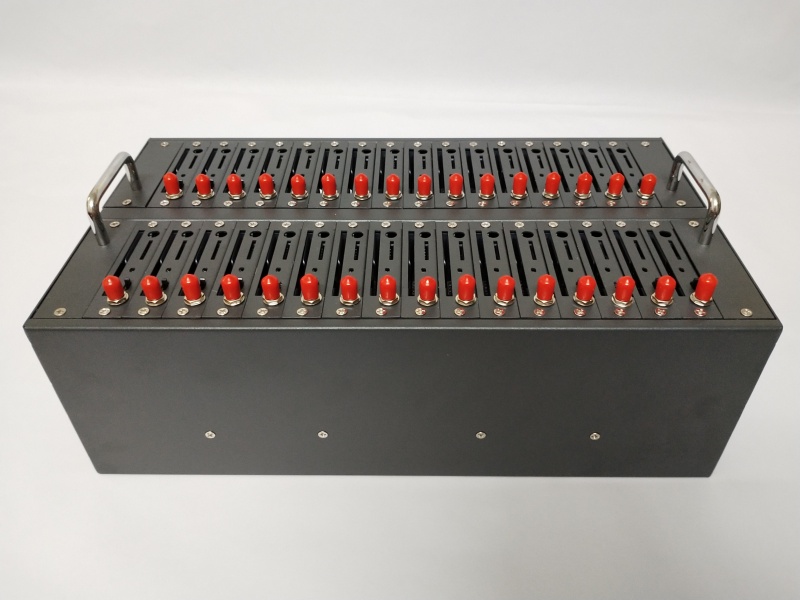 XJX factory 32 ports modem pool 4G LTE EC25-AF voice record bulk sms ...