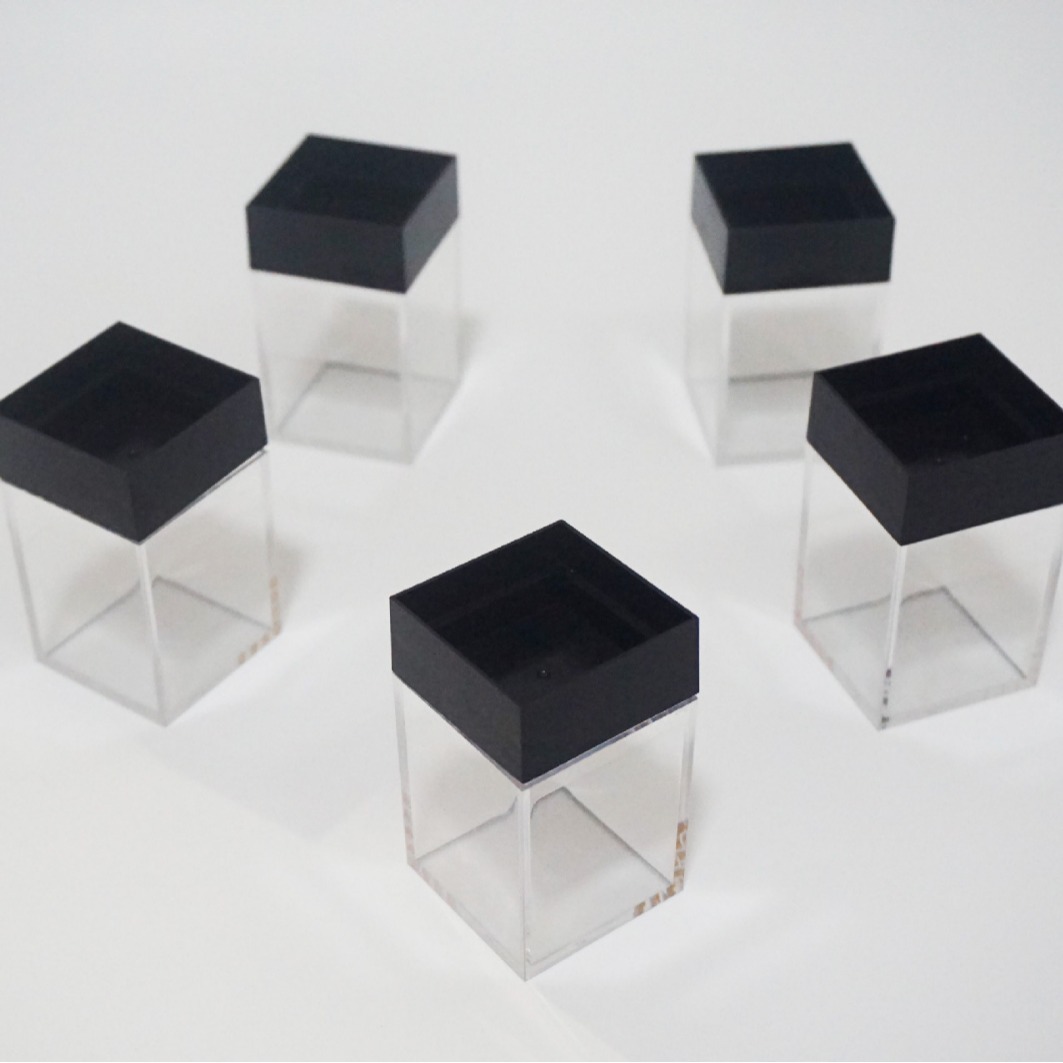 Plastic packing box Cover product display box high transparent crystal ...