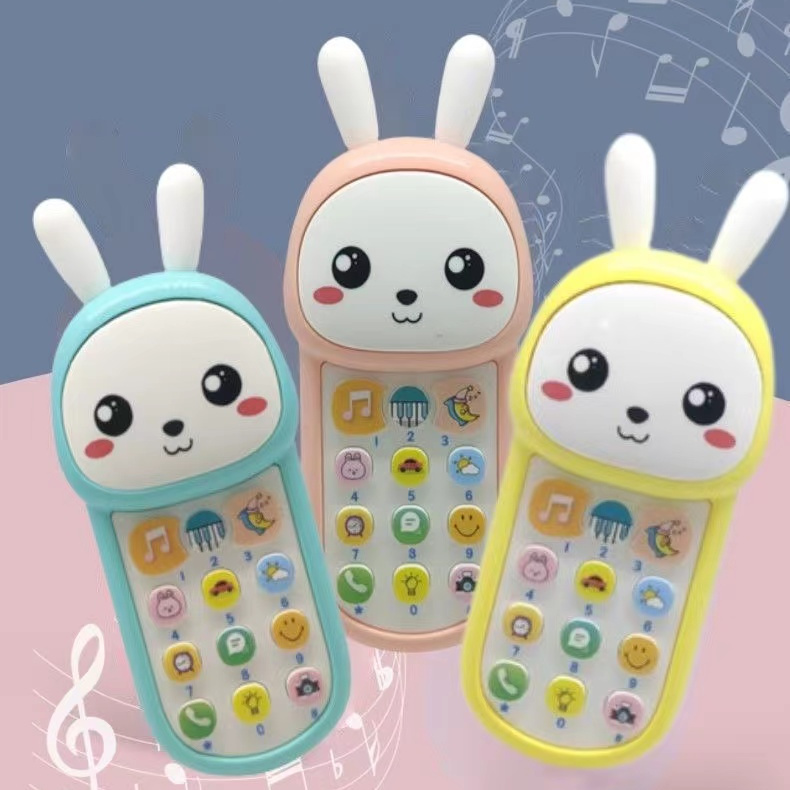 Bunny children's mobile phone Infant toy Infant toy mobile phone Early ...