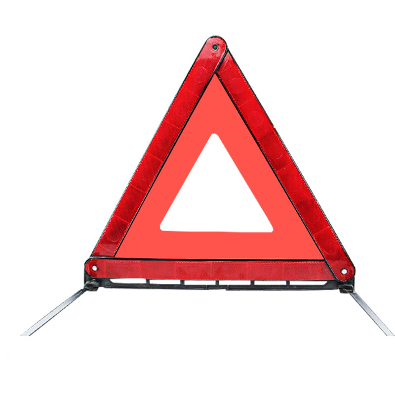 Automotive Triangle Warning Signs Reflective Warning Bracket Parking ...