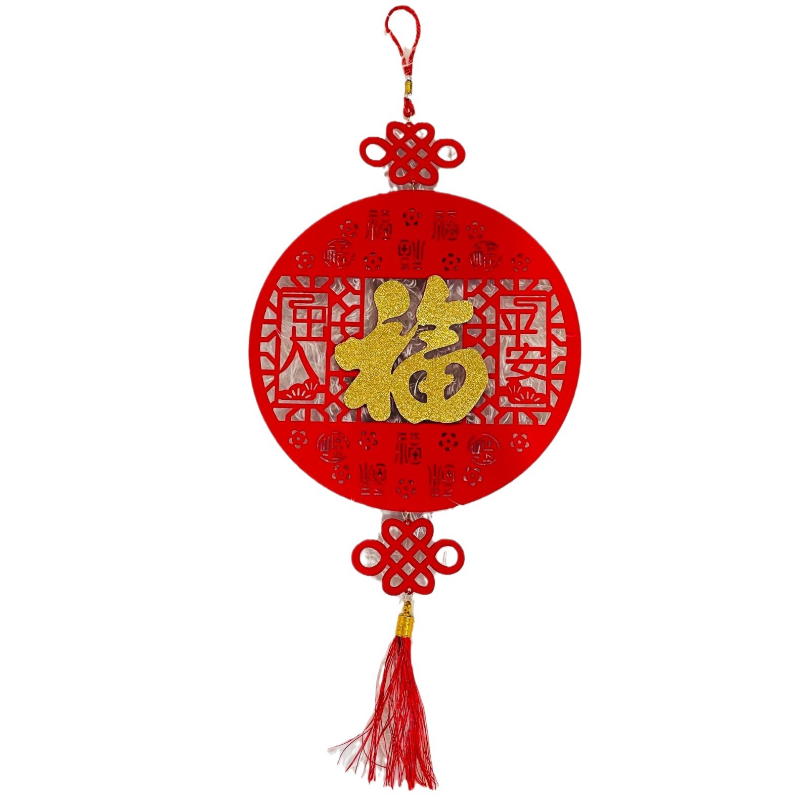 2024 Chinese New Year knot lantern Fufu plus thick flocking Bufu ...
