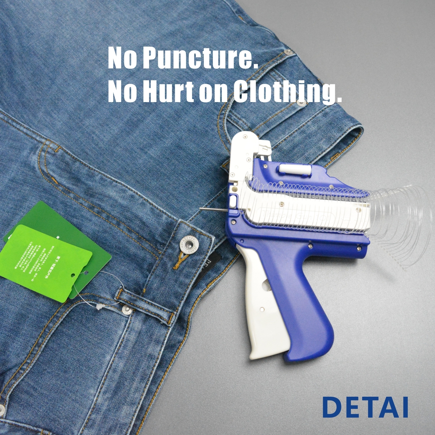 Loop tagging for labelling,Loop tag gun,Labelling gun,no puncture,no ...