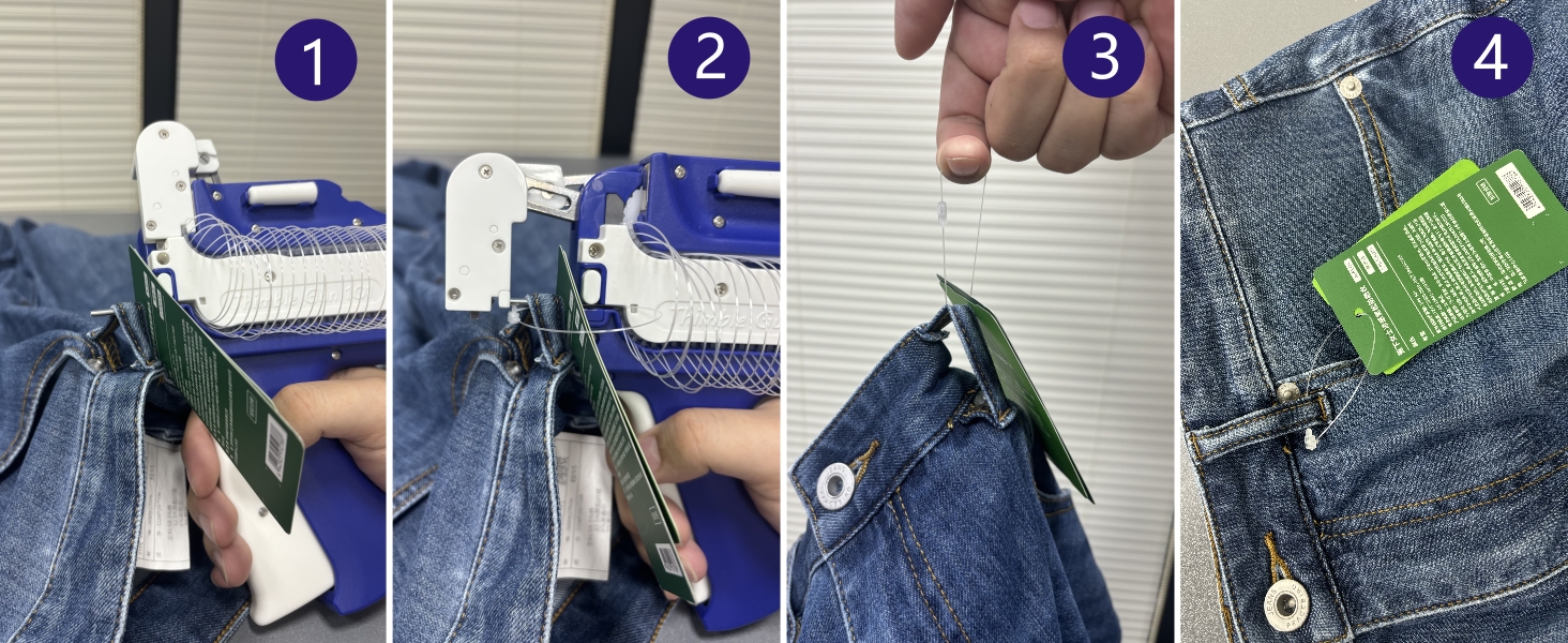 Loop tagging for labelling,Loop tag gun,Labelling gun,no puncture,no ...