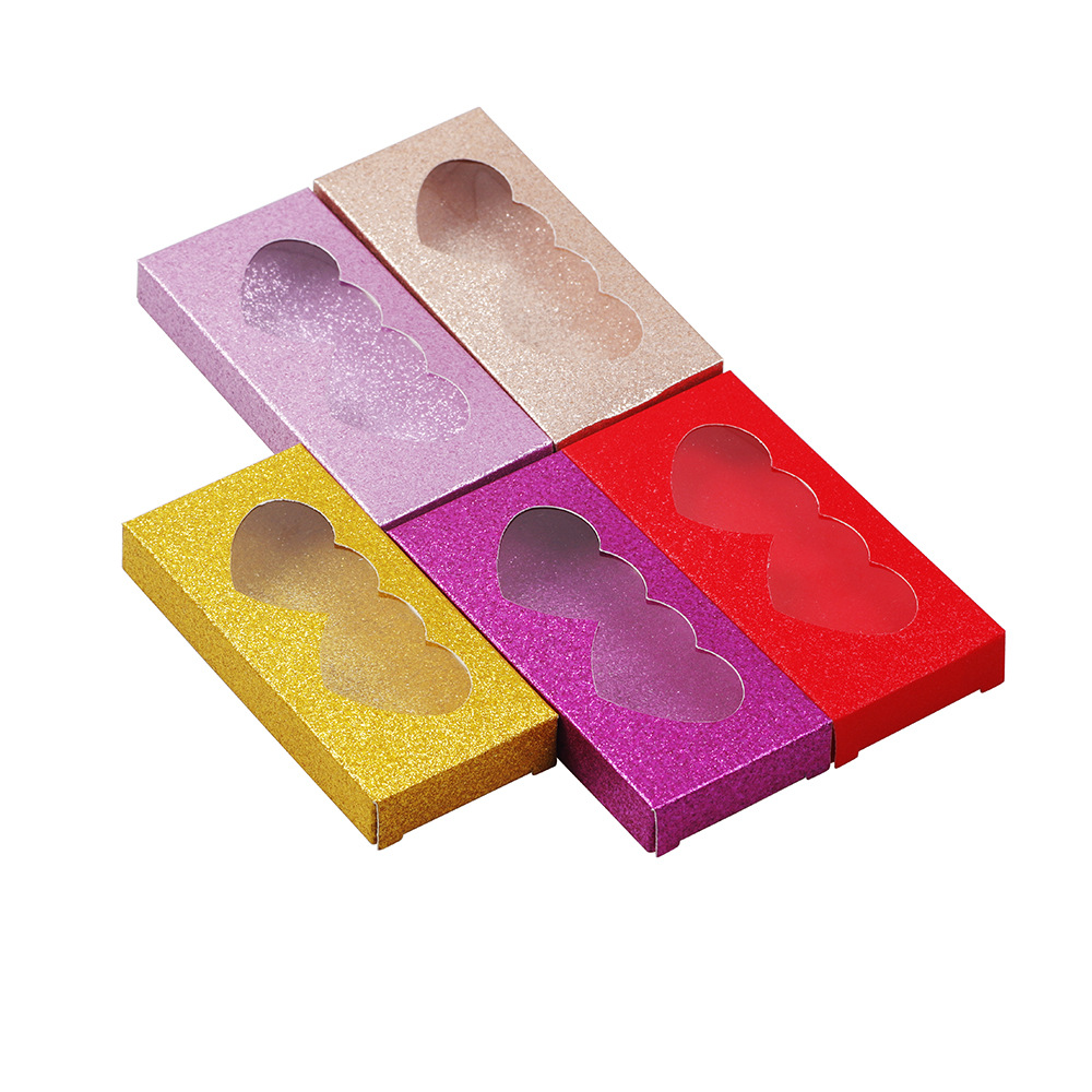 Double Heart Paper Lash Boxes