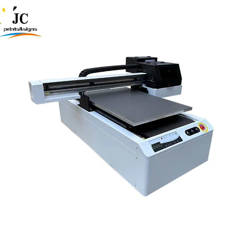 A1 Digital UV Flatbed Phone Case Printing Machine XP600 3heads UV Printer