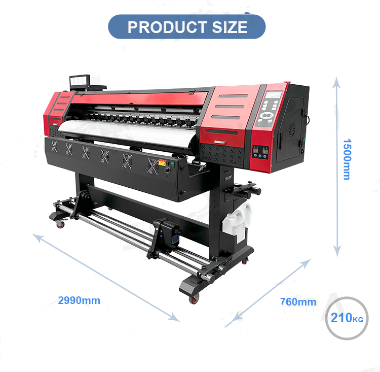 1800mm Outdoor Digital Flex Banner Printing Machine High Speed Large ...