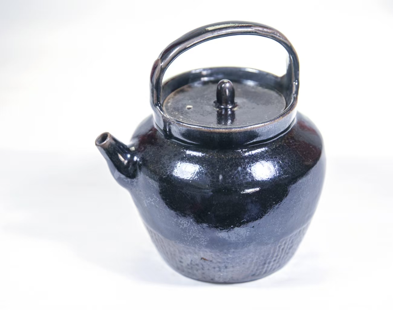 Imitation of China's Ming Dynasty short-spout low-handle boiling pot ...