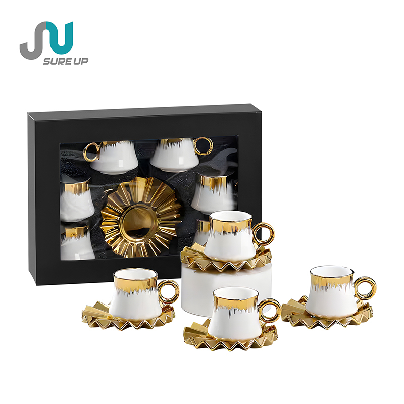 OCAI-Modern styles coffee set with Cups and saucers tea set household ...