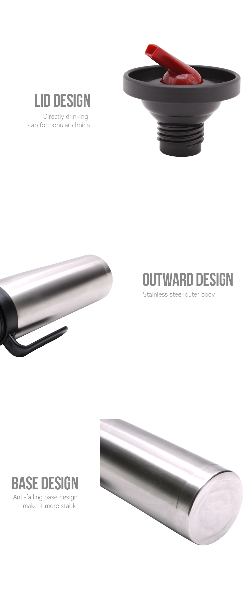 FSAS-Double wall stainless steel yerba mate thermos vacuum flask with ...