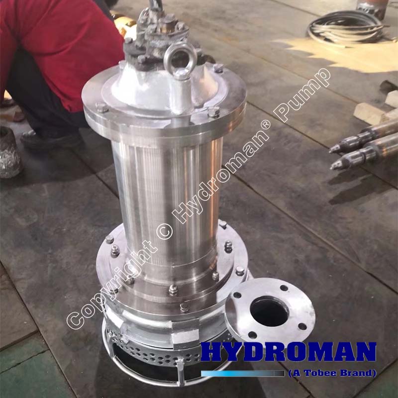 Stainless Steel Submersible Slurry Sediment Pump for Marine Acid Water