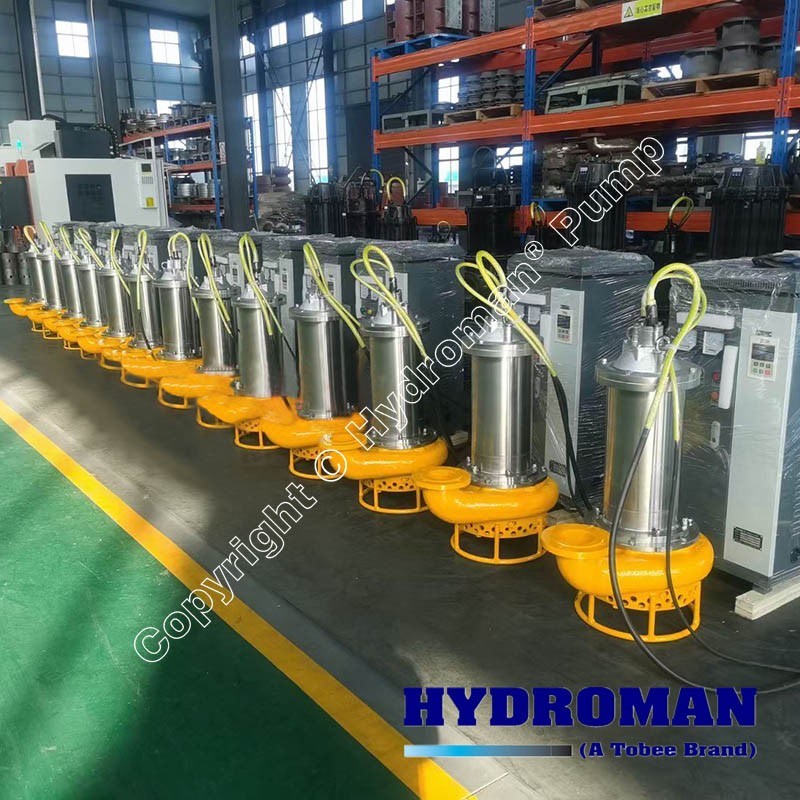 Submersible Slurry Pump for Handling Thick Liquid Mud Sludge