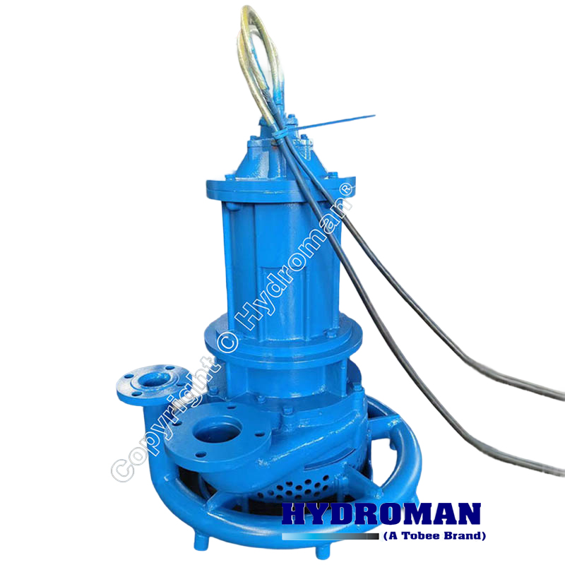 Submersible Dredge Pump with Water Jet Ring, Immersion Slurry Pump with ...