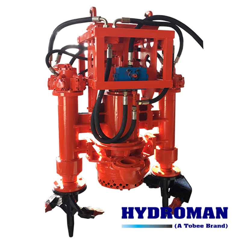 Hydraulic Submersible Dredging Booster Pump, Hydroman Hydraulic Driven ...