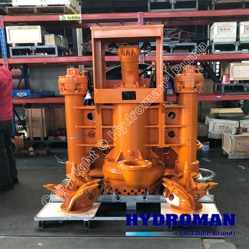 Hydroman Heavy Duty Submersible Slurry Hydraulic Driven Pump with 2 ...