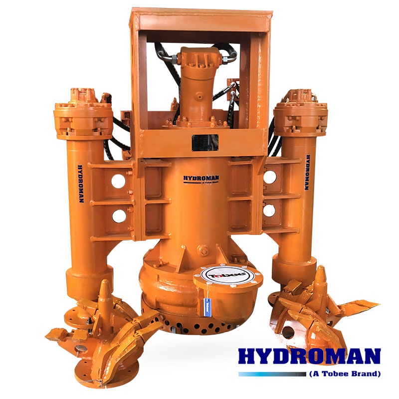 Hydroman Heavy Duty Submersible Slurry Hydraulic Driven Pump with 2 ...