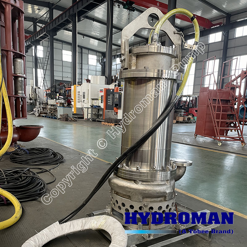 100TJQ Sand Agitator Submersible Dredging Pump, Stainless Steel ...