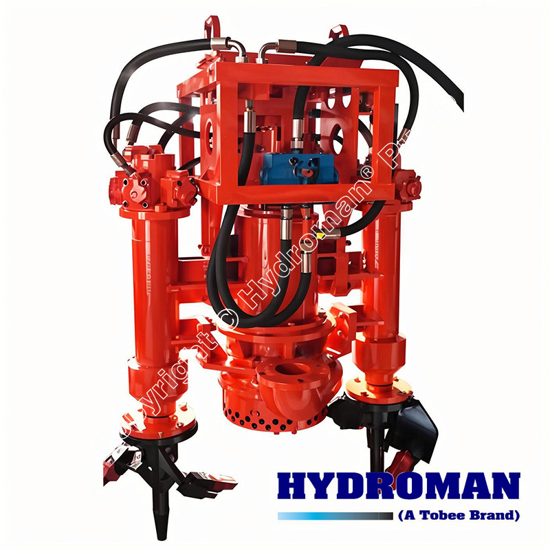 4" Inch DN100 Hydroman Hydraulic Gravel Dredger Pump for Salt Mining