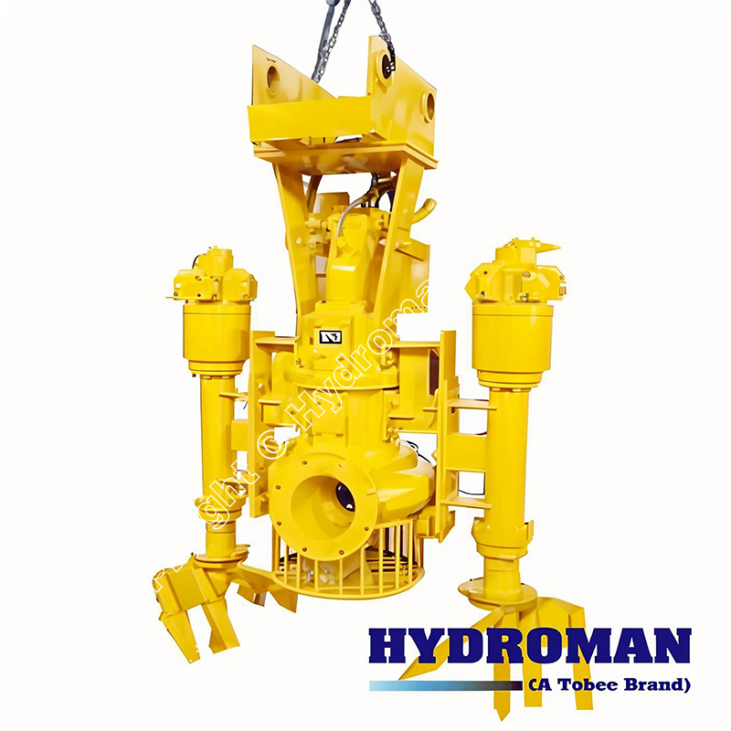 Hydraulic Power Plant Ash Pump Hydroman DN300 12" Inch Pump on CASE ...