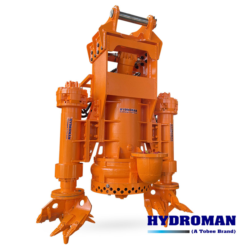 Hydroman THY400B Hydraulic Slurry Pump with Inbuilt Agitator for ...