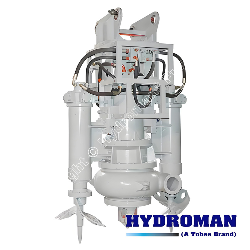 Advanced Excavator Submersible Slurry Pump by Hydroman for Pulp and Paper
