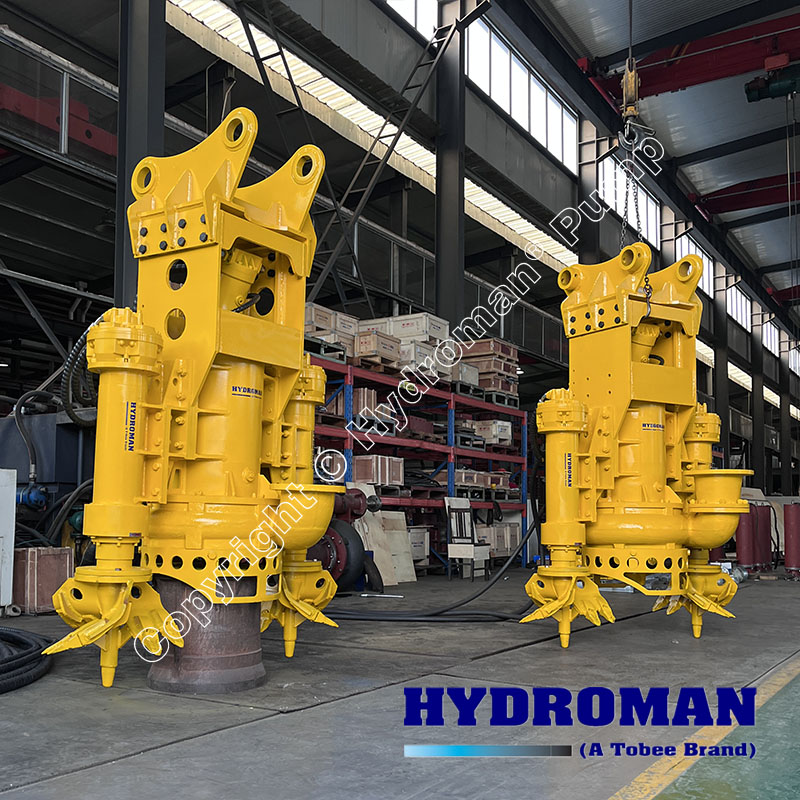 Hydraulic Submersible Dredged Waste Water Pump for Excavator in Ethiopia