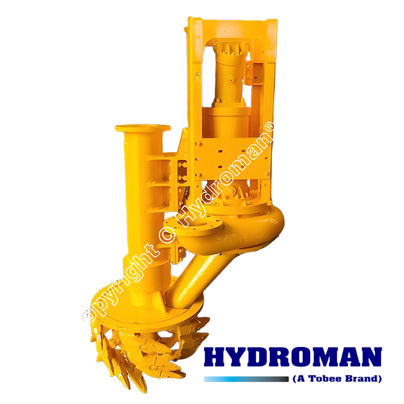 Submersible Slurry Pump with Cutter Head for Slag Reprocessing